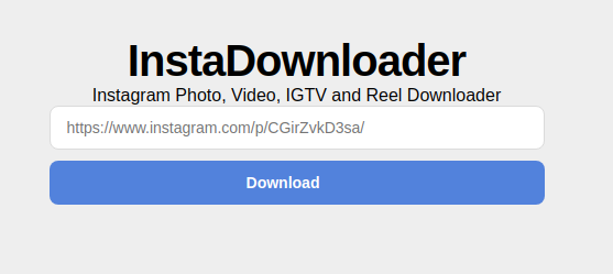 InstaDownloader | Baixe gratuitamente vídeos, fotos, IGTV e Reels do ...